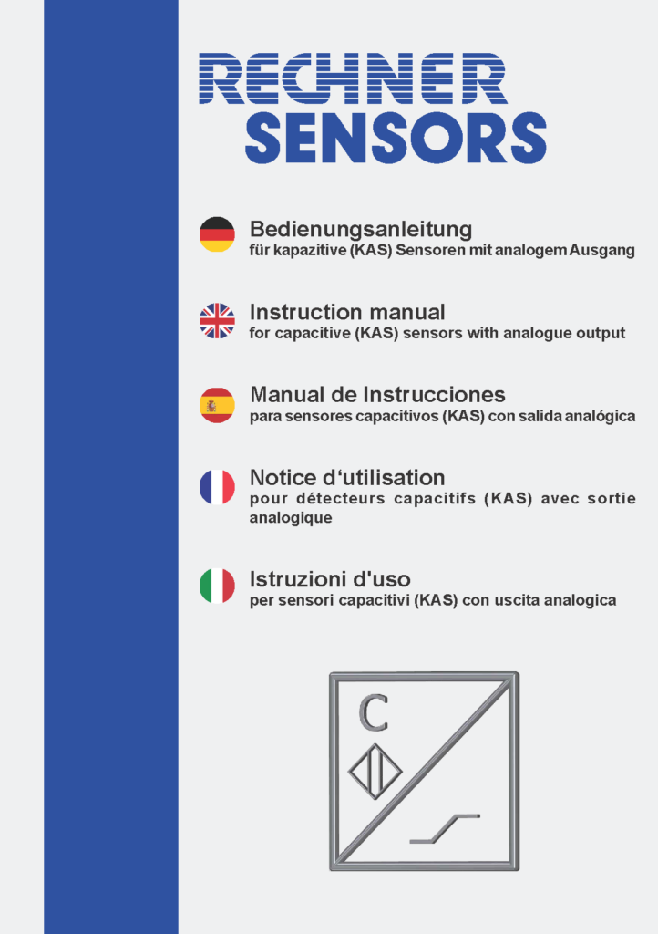 Capacitive Sensors Analogue - Rechner Sensors