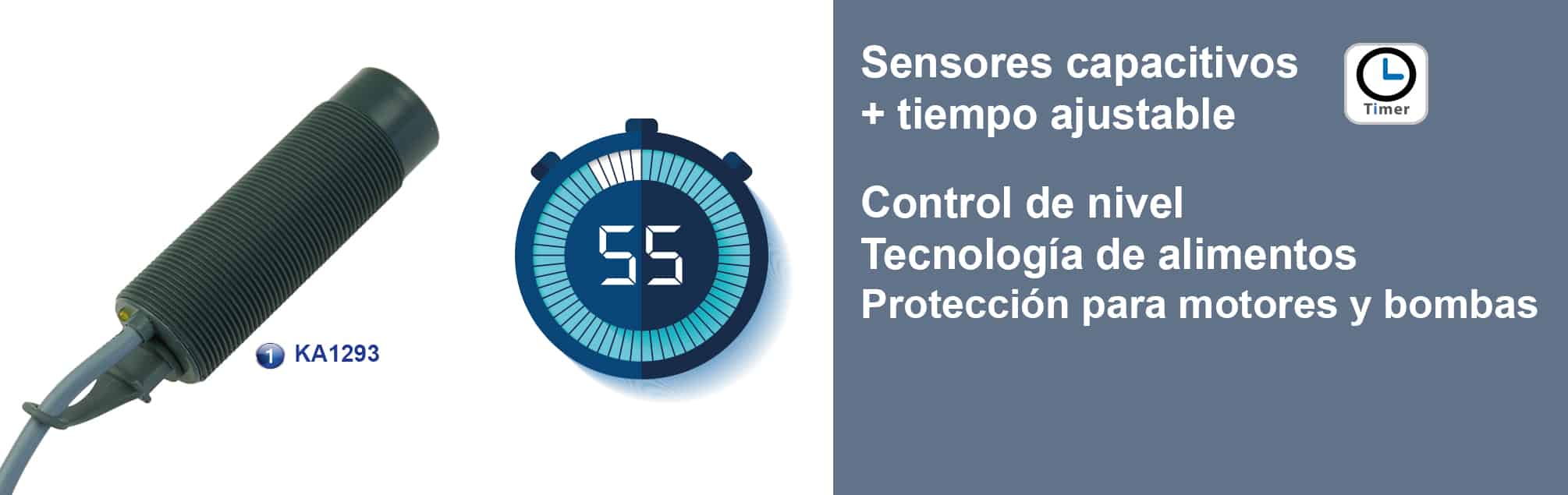 Sensores capacitivos Rechner Sensors, líder de mercado