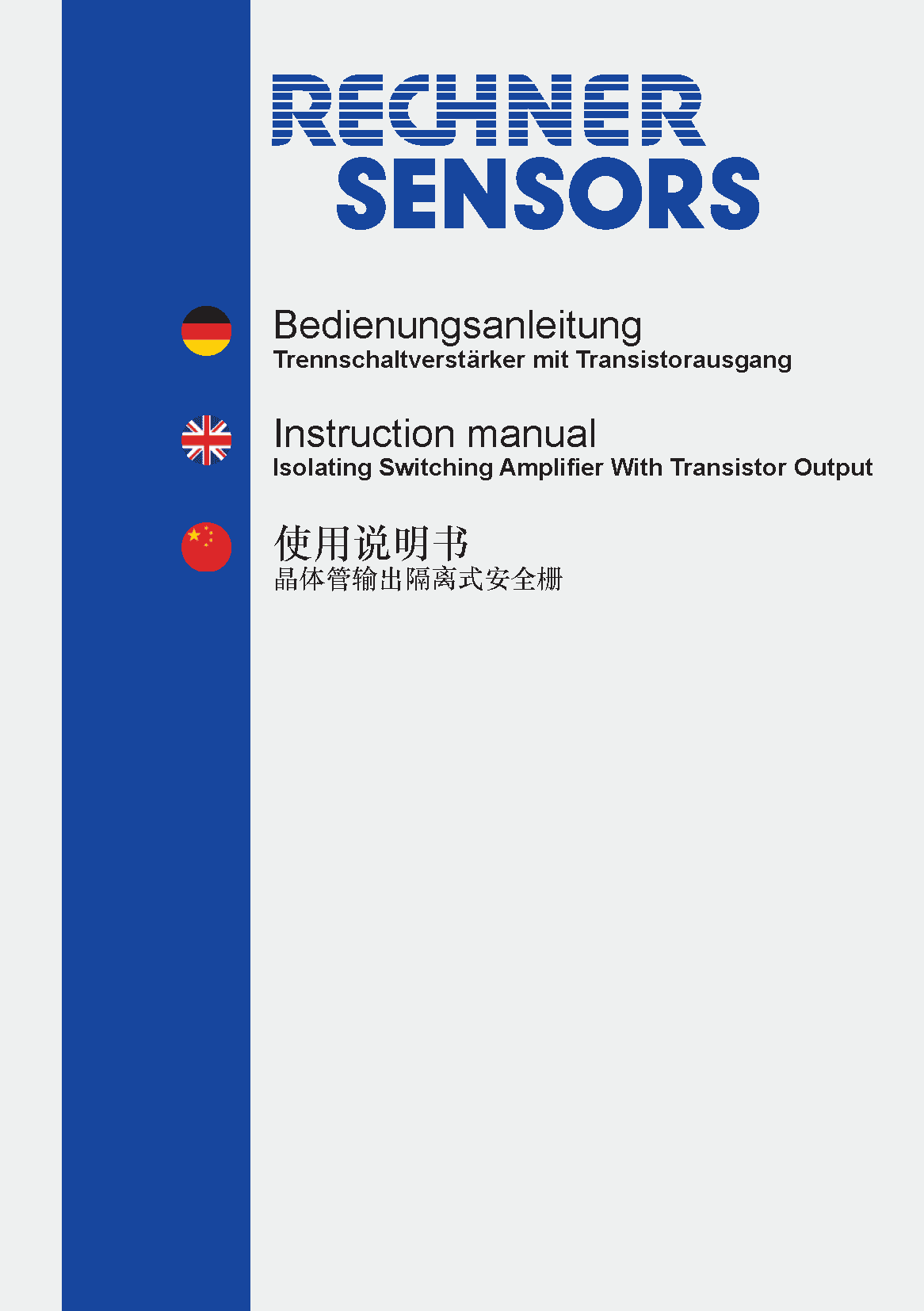 Isolating switching amplifier with transistor output K-130 - Rechner ...
